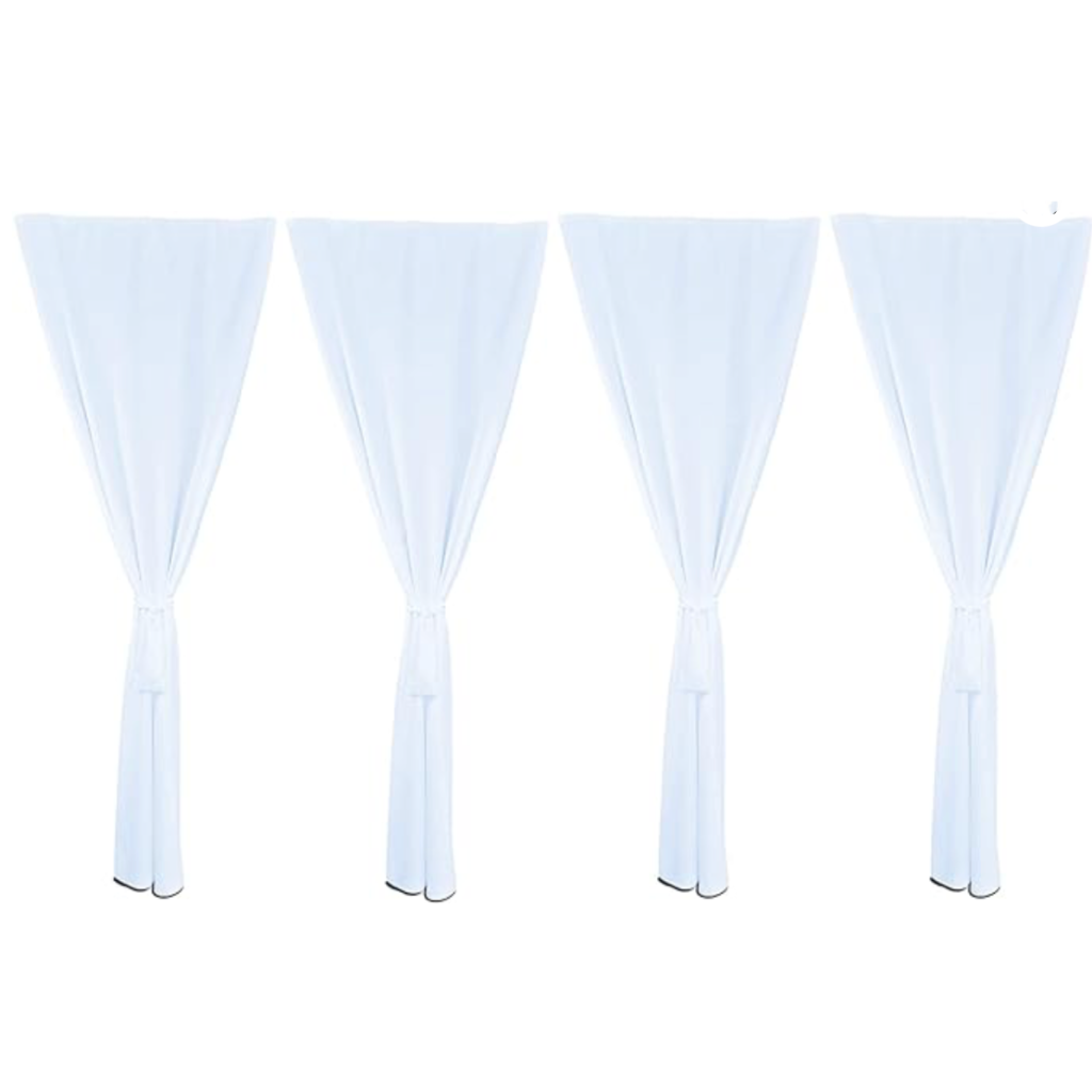 Tent Pole Leg Drapes | Cooper Party Rentals
